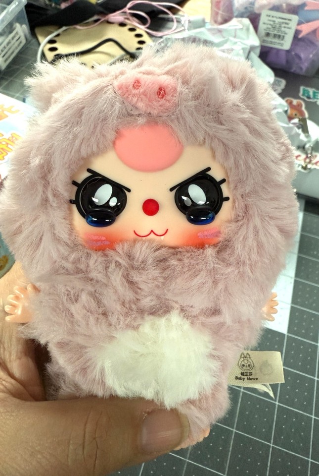 Baby Three (BB3) De-Lovely *SPECIAL CRYING EYES** Pink Pig Pendant CONFIRMED | eBay