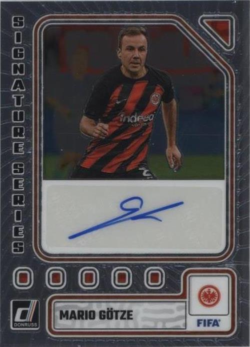 2023-24 Panini Donruss Fifa - Signature Series Mario Gotze #SS-MG (AU ...