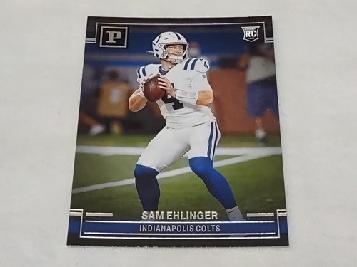 Sam Ehlinger 2021 Panini Chronicles Panini #PA-10 Rookie Insert Colts ...