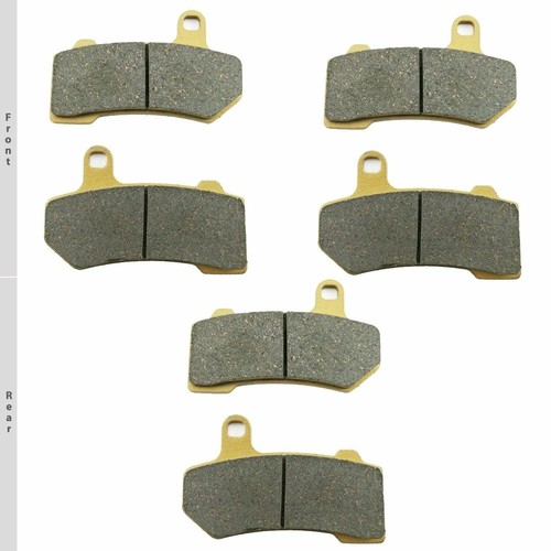 DBX Brake Pads FA409 Fits HD Dual Front & Rear Bundle 41854-08 / 41852 ...