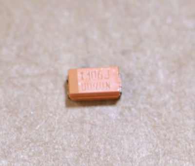 1000Pcs 10uF 6.3V 20% Niobium Oxide Capacitor OxiCap Tantalum ...