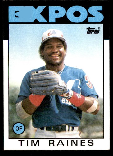 1986 Topps #280 Tim Raines HOF | eBay