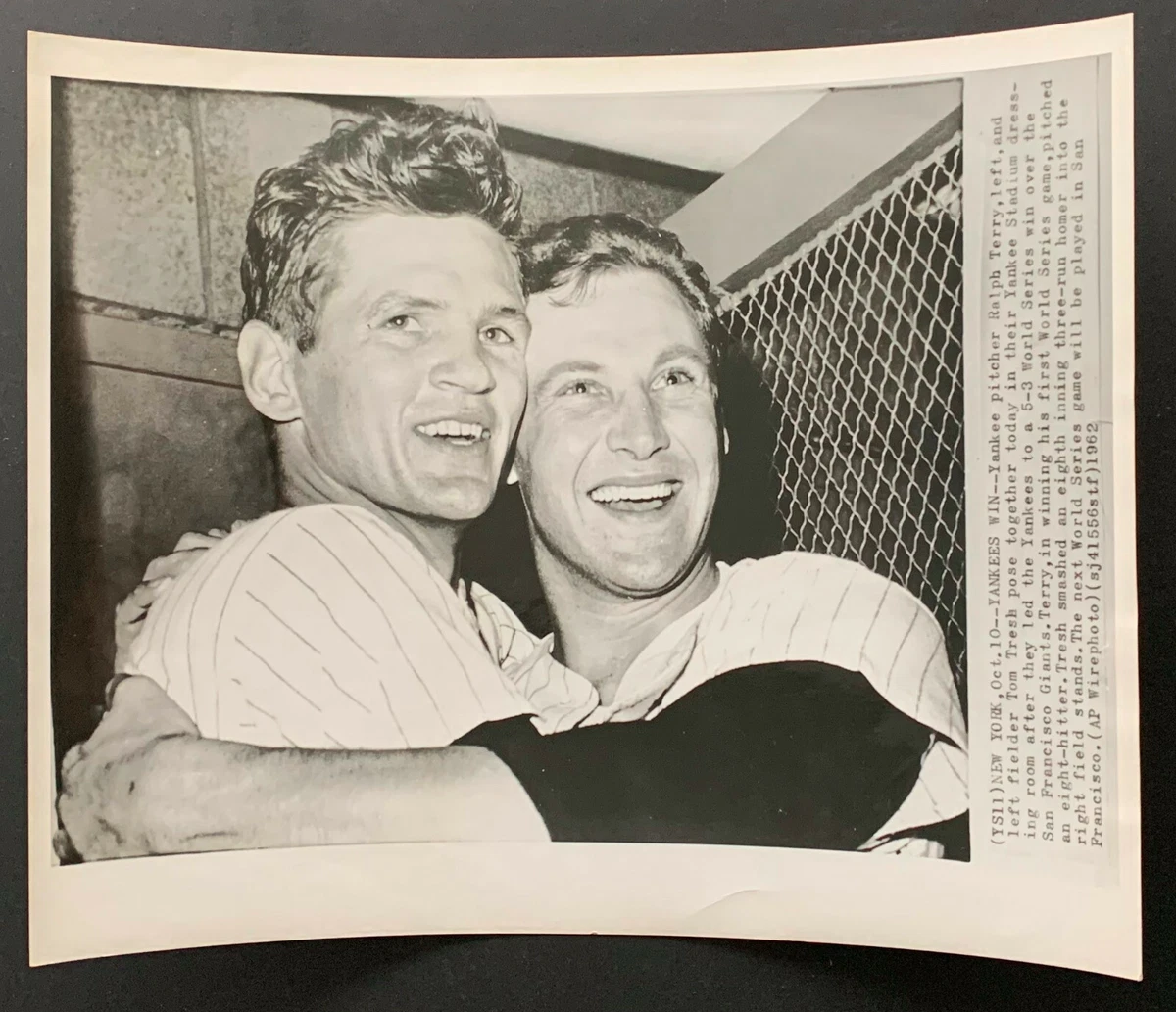 Ralph Terry 1962 World Series
