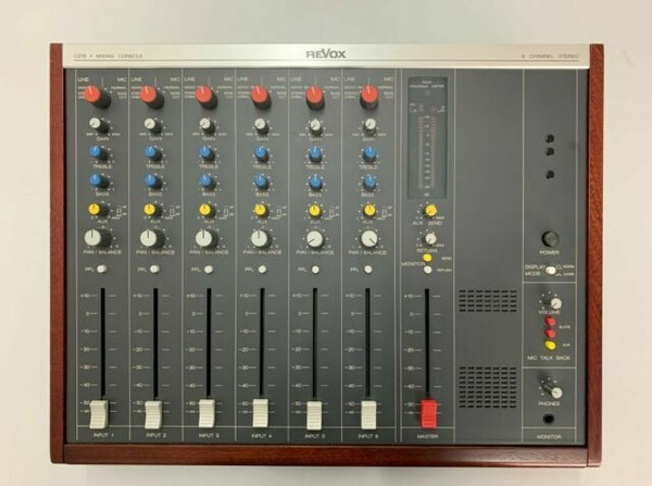 Studer Revox C279 Mixing Console 6 Channel Mixer Professional for sale ...