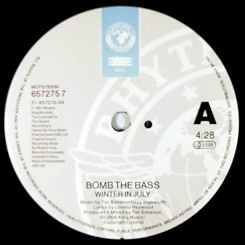 Bomb The Bass - Winter in July / Dune Buggy Attack [7" 45 rpm] UK ...