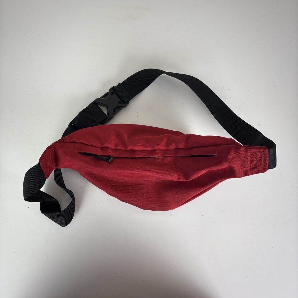 Nike Air Jordan Fanny Pack Hip Waist Belt BLACK RED Bag Crossbody | eBay