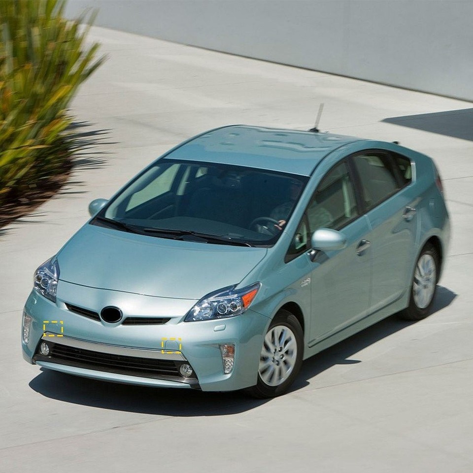 For 2012-2015 Toyota Prius Front Bumper Unpainted Lid Tow Hook Cover ...
