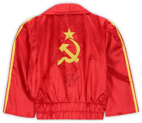 Dolph Lundgren Rocky IV Autographed Jacket | eBay