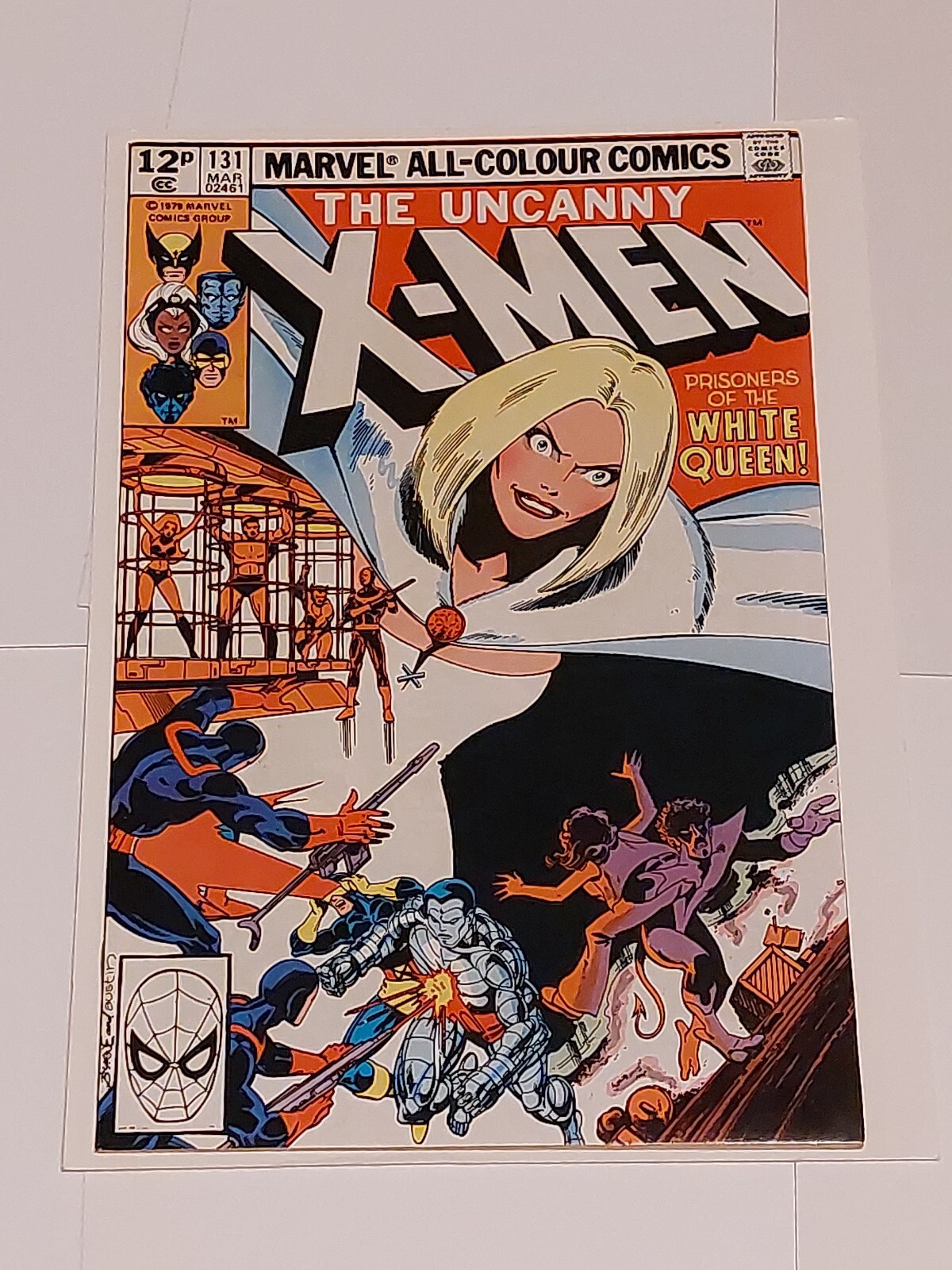 Uncanny X-Men 131 UK pence variant 1st White Queen Emma Frost cover ...