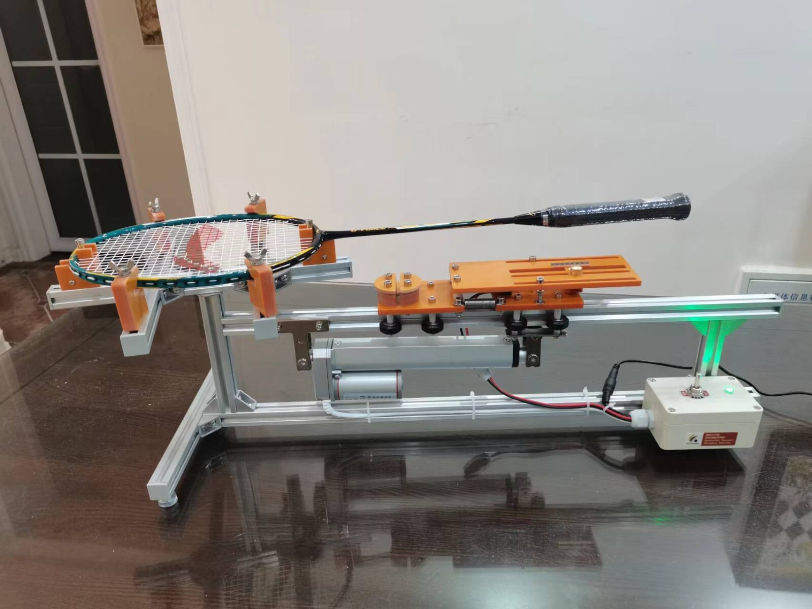 Electric Badminton Racket Stringing Machine Stringer | eBay