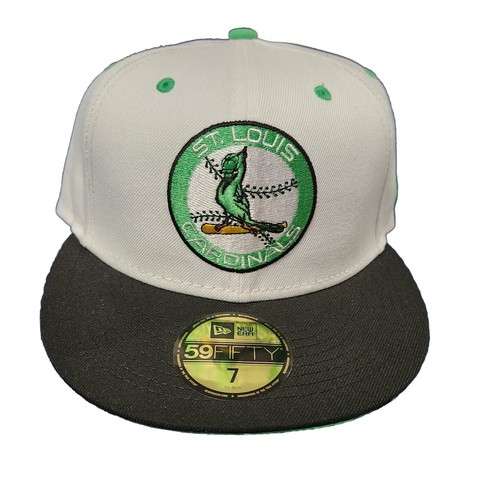 St Louis Cardinals Fitted Hat Cap Sz 7 STL Exclusive Side Patch MLB ...