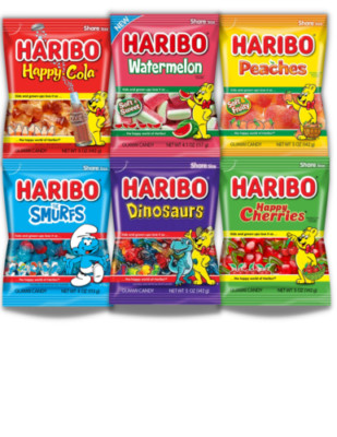 Haribo Classic Gummy Variety (Pack of 6) | eBay