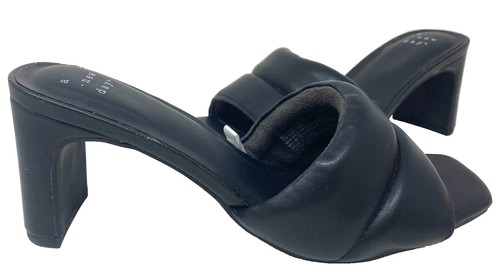 A New Day Women's One Strap Slip On Mule Dress Heels Black Size:6 101P ...