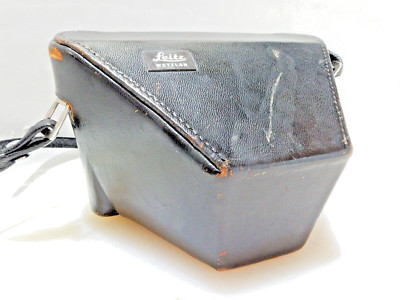 Vintage LEITZ Black LEATHER CASE FOR LEICAFLEX SLR FILM CAMERAS, Exc ...