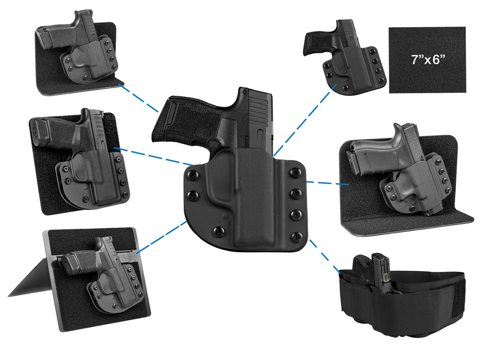 Crossbreed Holsters - A.R.M.S. Modular Holster - Fits Belly Band, Pac ...