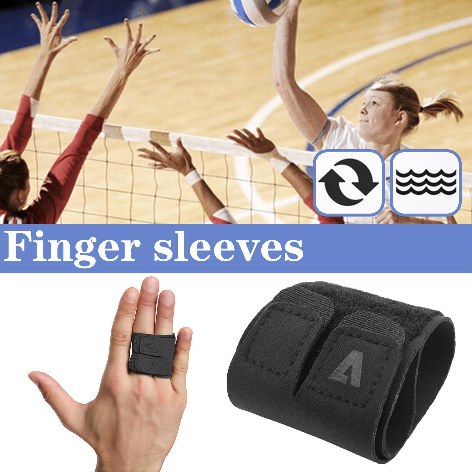 Basketball Sport Finger Splint Guard Protector Sleeve Brace Support ...