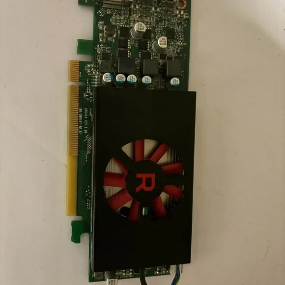 AMD Radeon RX 550 4GB GDDR5 PCIe DP 2 x Mini DP Low Profile Graphics ...