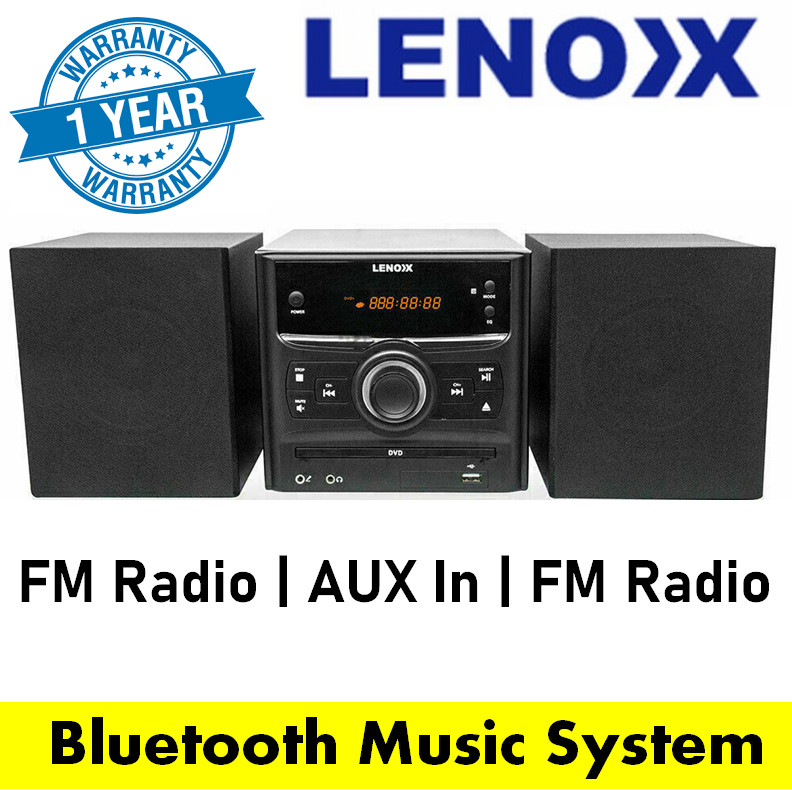 Home Stereo HiFi System CD Player Bluetooth Speakers USB DVD Audio ...