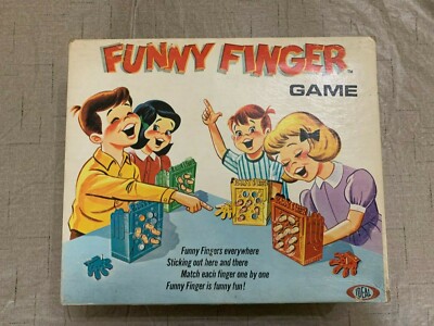 Vintage 1968 Ideal Funny Finger Game | eBay