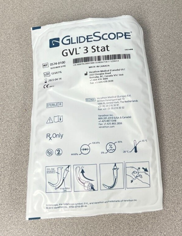 GlideScope GVL 3 Stat EXP 2023 - NEW AND SEALED | eBay