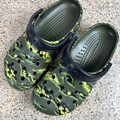 Crocs Baya Printed Clogs Tiger Camouflage Camo Men's Size M 5/ W 7 | eBay