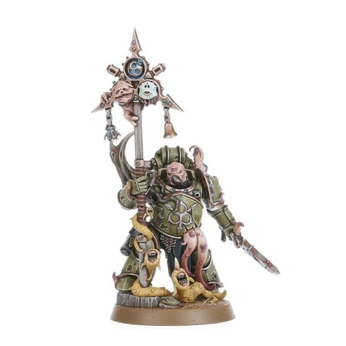 Kill Team Plague Marine Icon Bearer New On Sprue Death Guard Warhammer ...