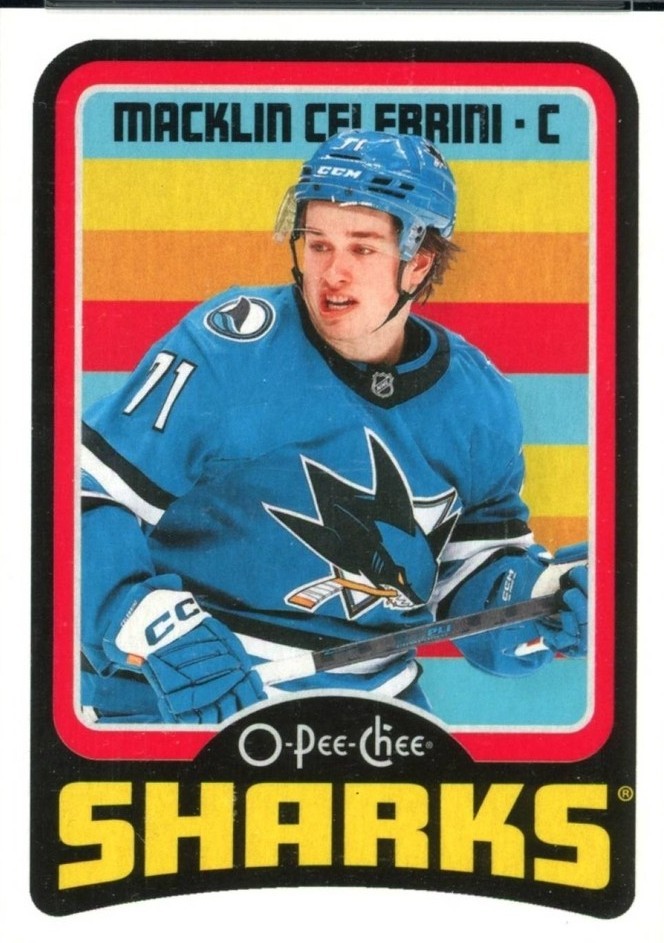 2024-25 O-Pee-Chee - Marquee Rookies Macklin Celebrini #545 Retro Blank ...