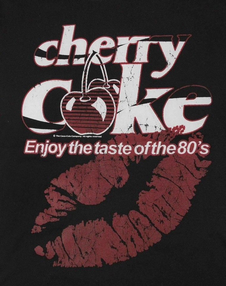 Coca Cola Black Coke Short Sleeved T-Shirt Womens | eBay
