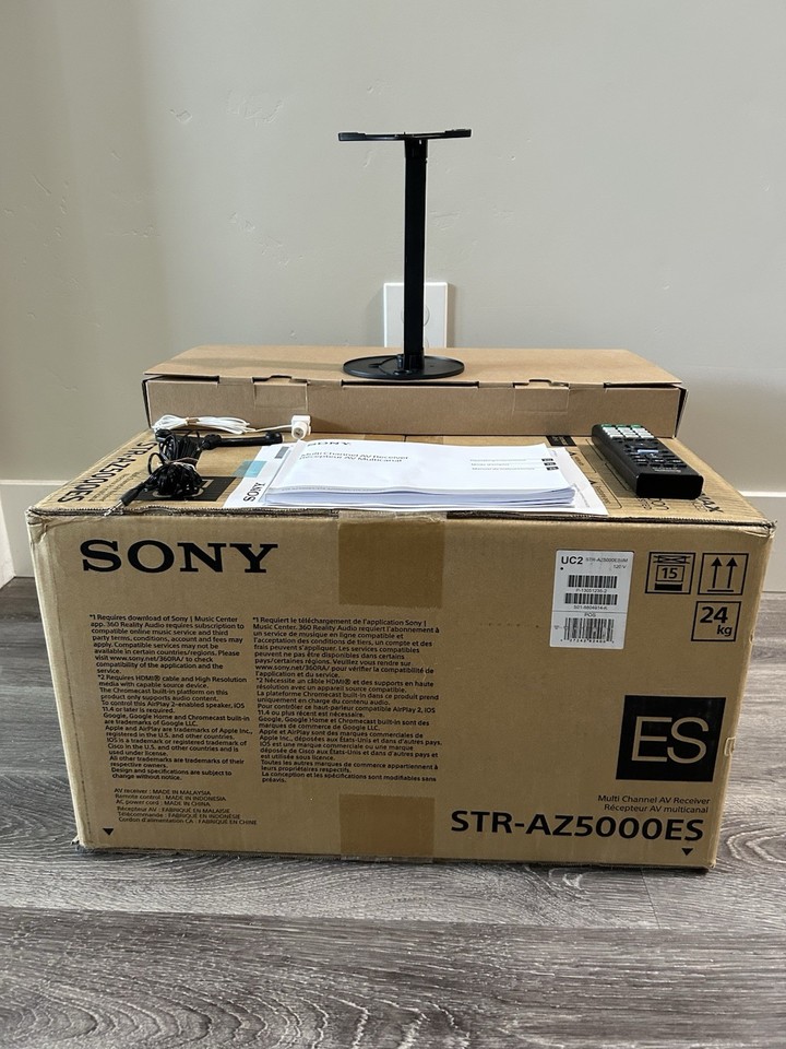 Sony - STRAZ5000ES Premium ES 11.2 CH 8K A/V Receiver w/ Dolby Atmos ...