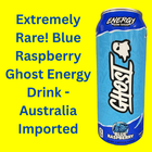 Extremely Rare Blue Raspberry Ghost Energy Drink Australia Imported ...