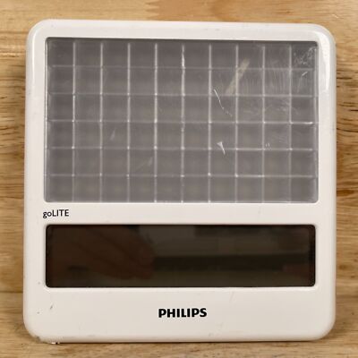 Philips goLite HF3332 White Rechargeable Compact Energy Light Therapy ...