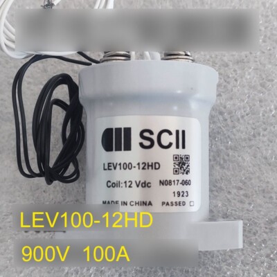 LEV100-12HD Coil 12VDC 900V/100A Electromagnetic Relay DC Relay for ...