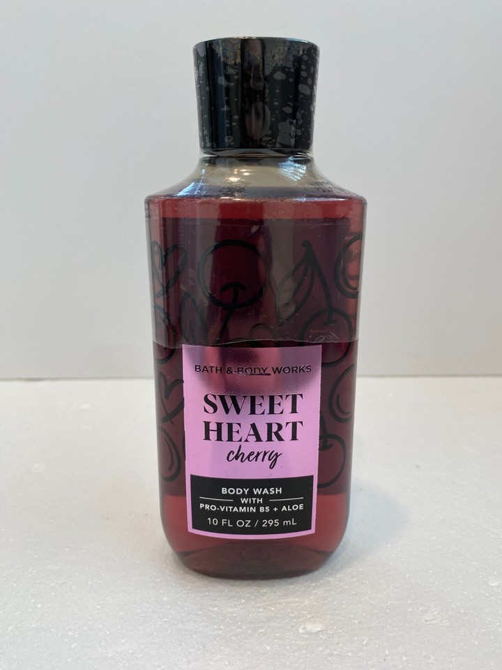 Bath & Body Works SWEET HEART CHERRY Mist / Shower Gel / Body Cream You ...