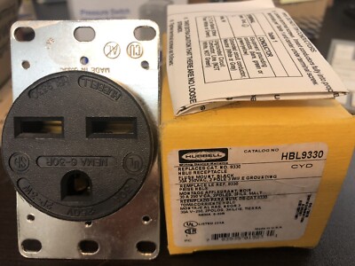 Hubble HBL9330 Single Receptacle 30A 250V | eBay