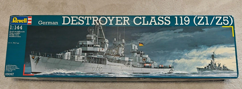 Revell 05097 - German Destroyer Class 119 (Z1 / Z5 ) 1/144 | eBay