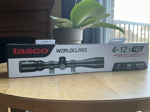 Tasco world class rifle scope 4-12x40 | eBay