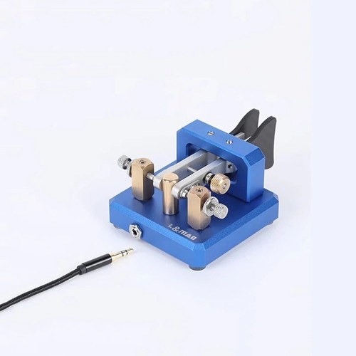 Morse Code Double Paddle Automatic Electric Key Transmitter Shortwave ...