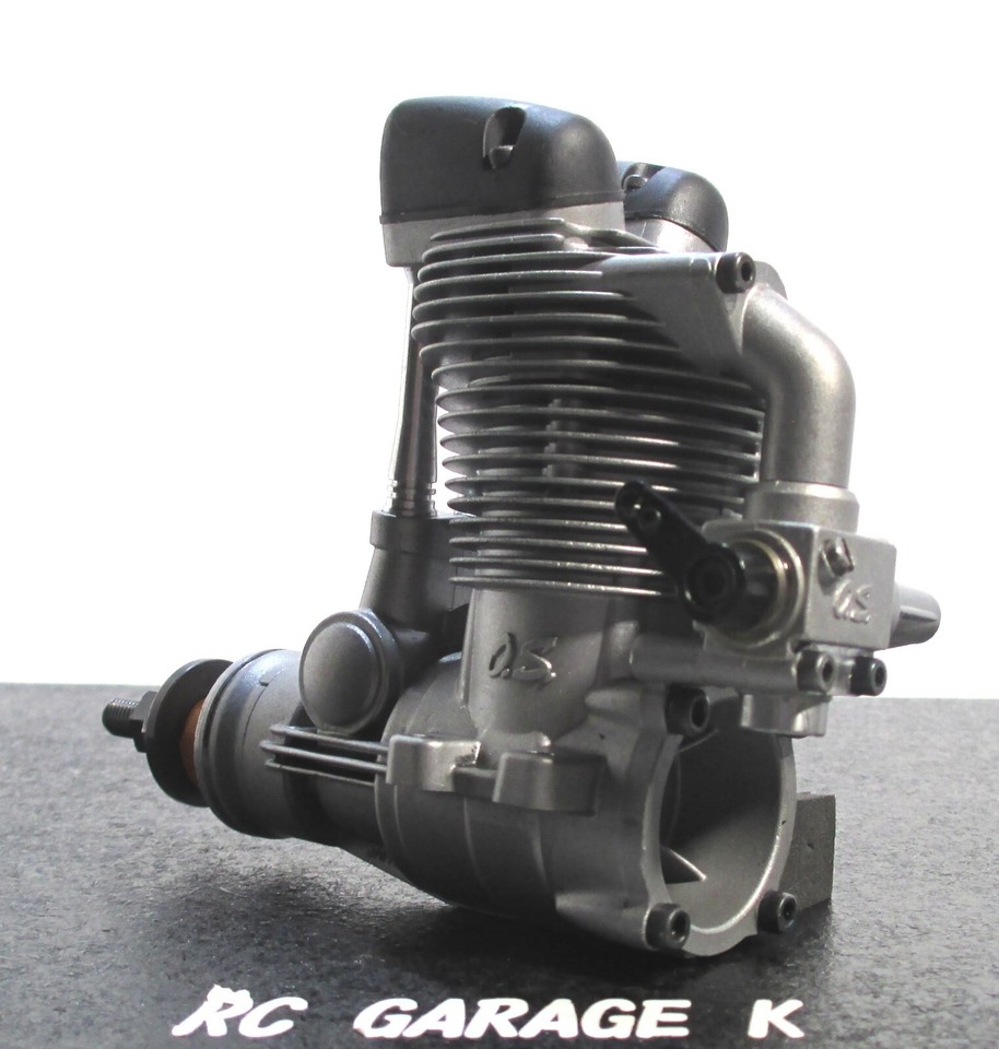 O.S. FS-62V 10.11cc 4 cycle glow engine for R/C airplane with muffler ...