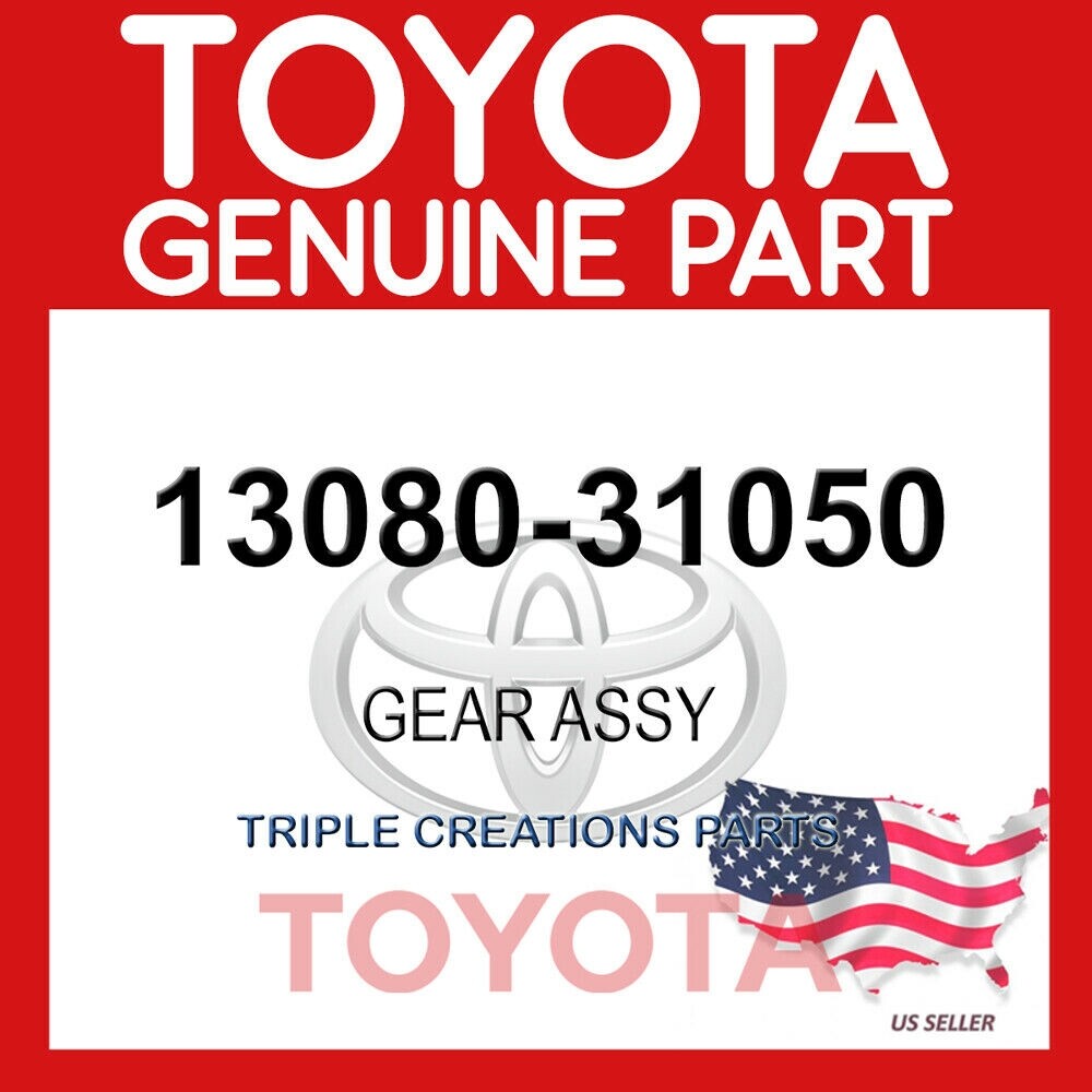 13080-31050 GENUINE OEM TOYOTA GEAR ASSY CAMSHAFT TIMING EXHAUST, LH ...