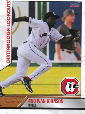 2022 Chattanooga Lookouts Ivan Johnson Cincinnati Reds | eBay