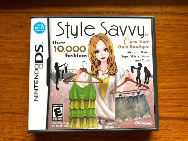 Style Savvy Fashion Nintendo DS Game Complete | eBay