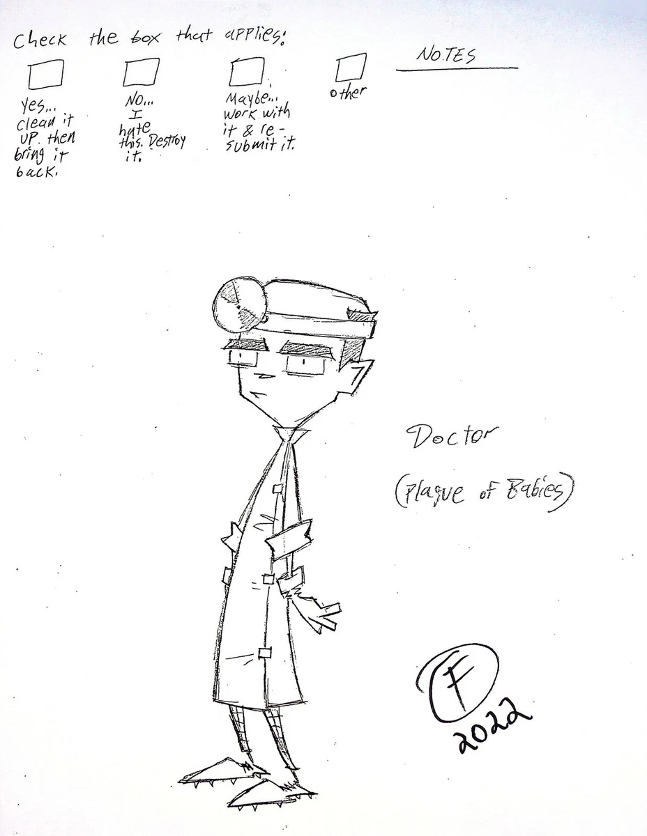 Invader Zim Character Drawings