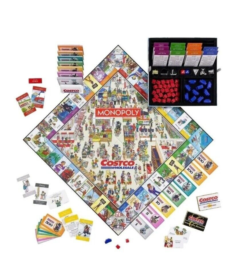 Costco Monopoly Board Game Special Edition NEW IN BOX SEALED Collectors ...