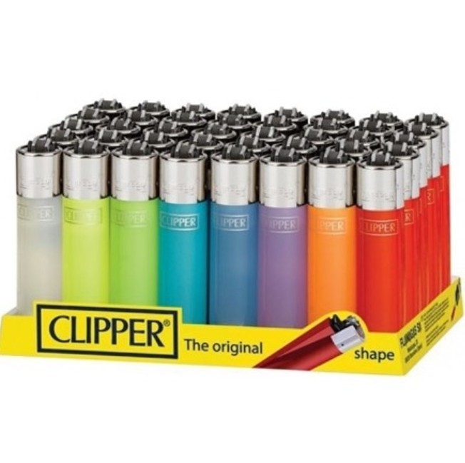 Clipper Refillable Lighters Classic Translucent Reusable Lighters ...