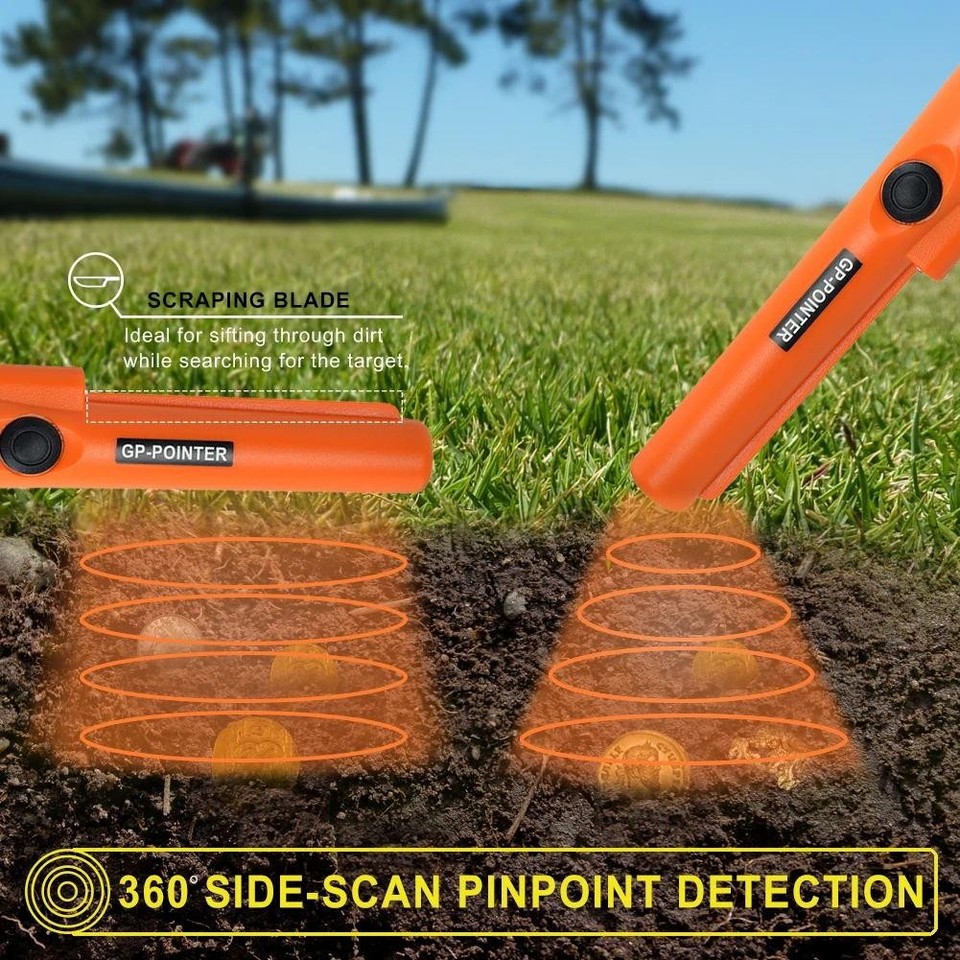 Garrett Pro Pointer Pinpointer Handheld Metal Detector Waterproof ...