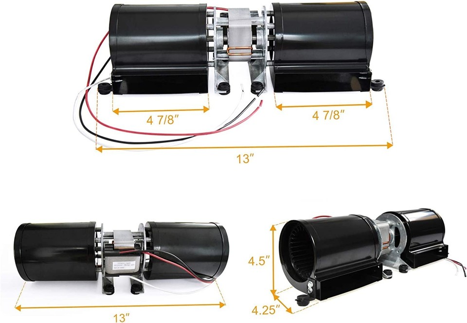 Convection Fan Blower for Regency Fireplace Insert, Regency Blower 910 ...