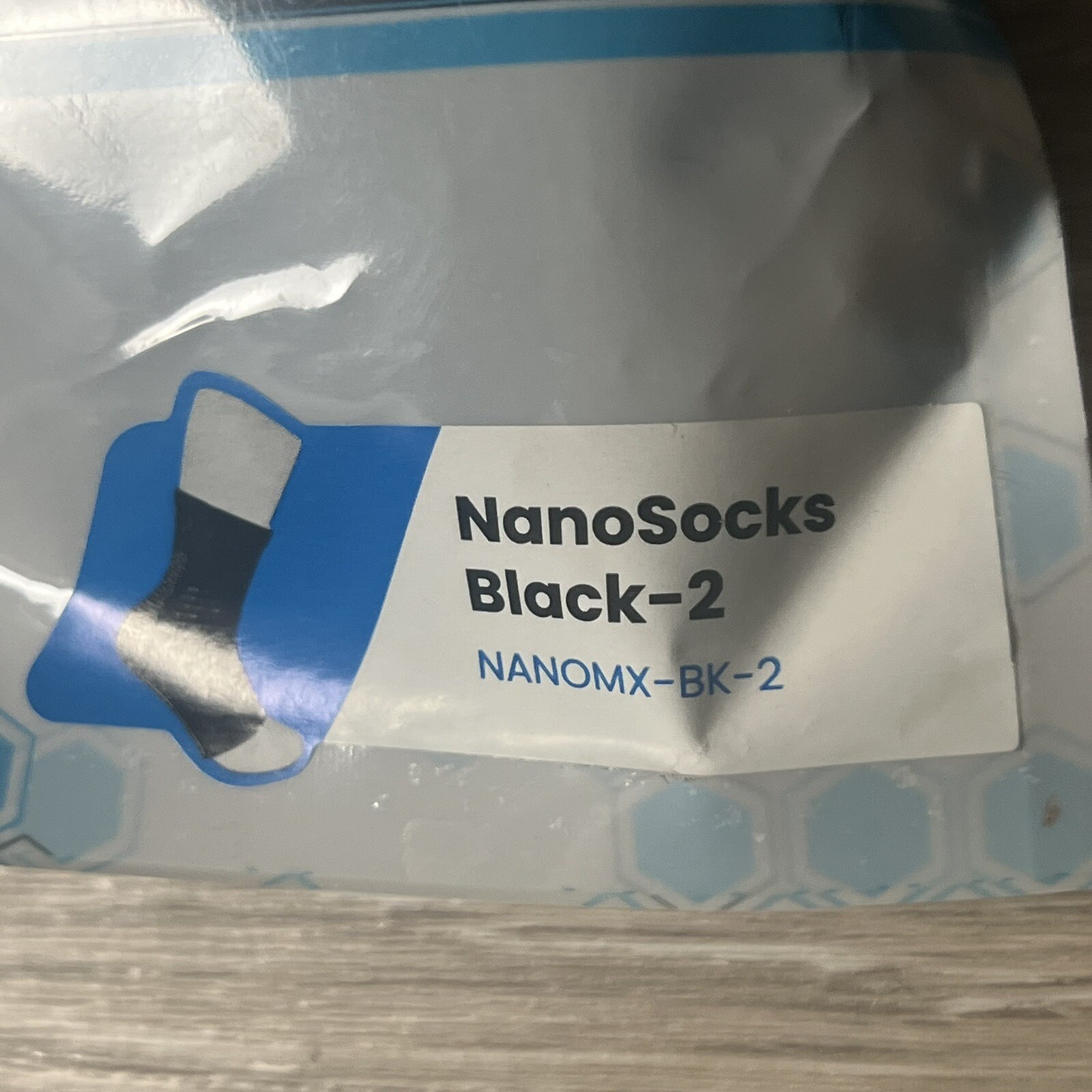 Nanosocks 3D Nano-Weave Technology Nanomx-BK-2 BLACK Size 2 / Pair for sale online | eBay