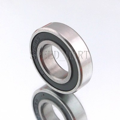 1PCS 6901-2RS 6901RS Deep Groove Rubber Shielded Ball Bearing (12mm ...