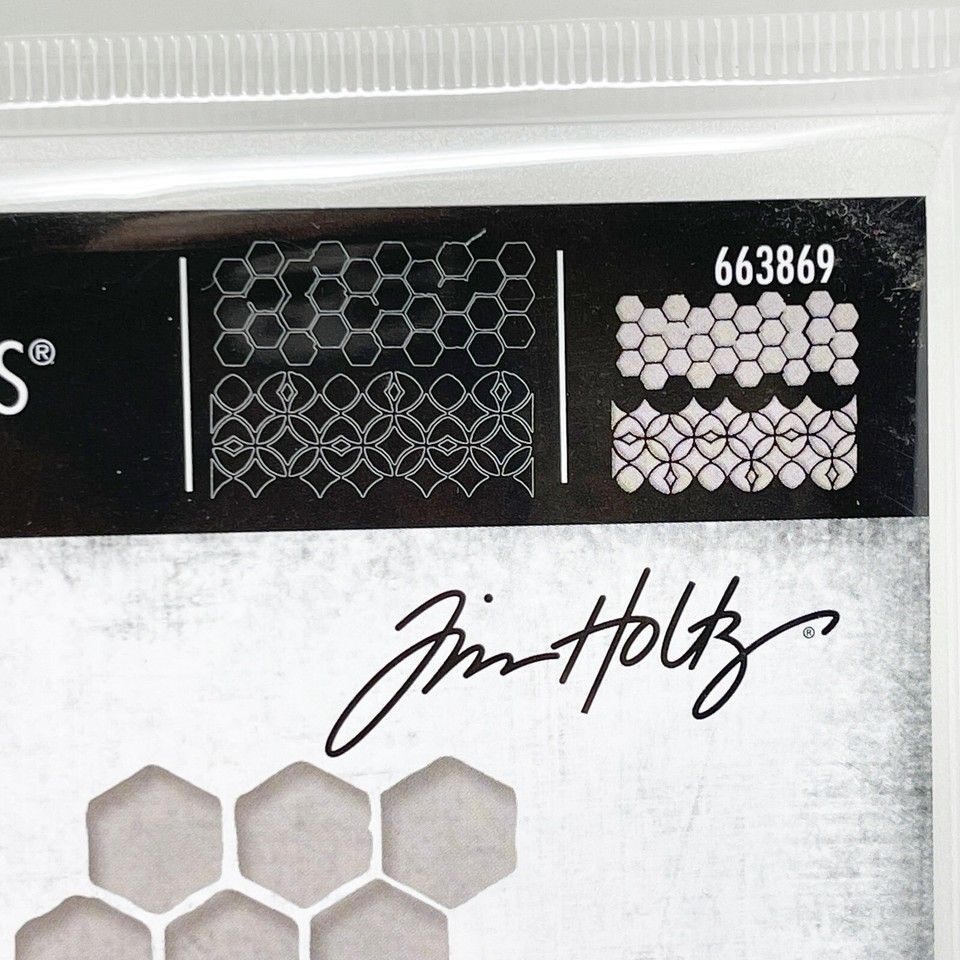 Sizzix Thinlits Tim Holtz PATTERN Die Cut Bundle Retro Repeat, Crochet | eBay