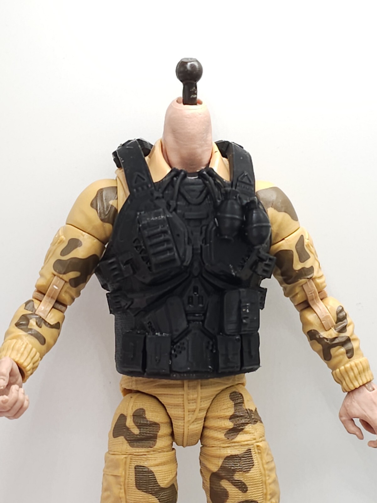 3d Printed CYBER KIT FLEXIBLE VEST 1:12 6" GI Joe Classified/Marvel ...